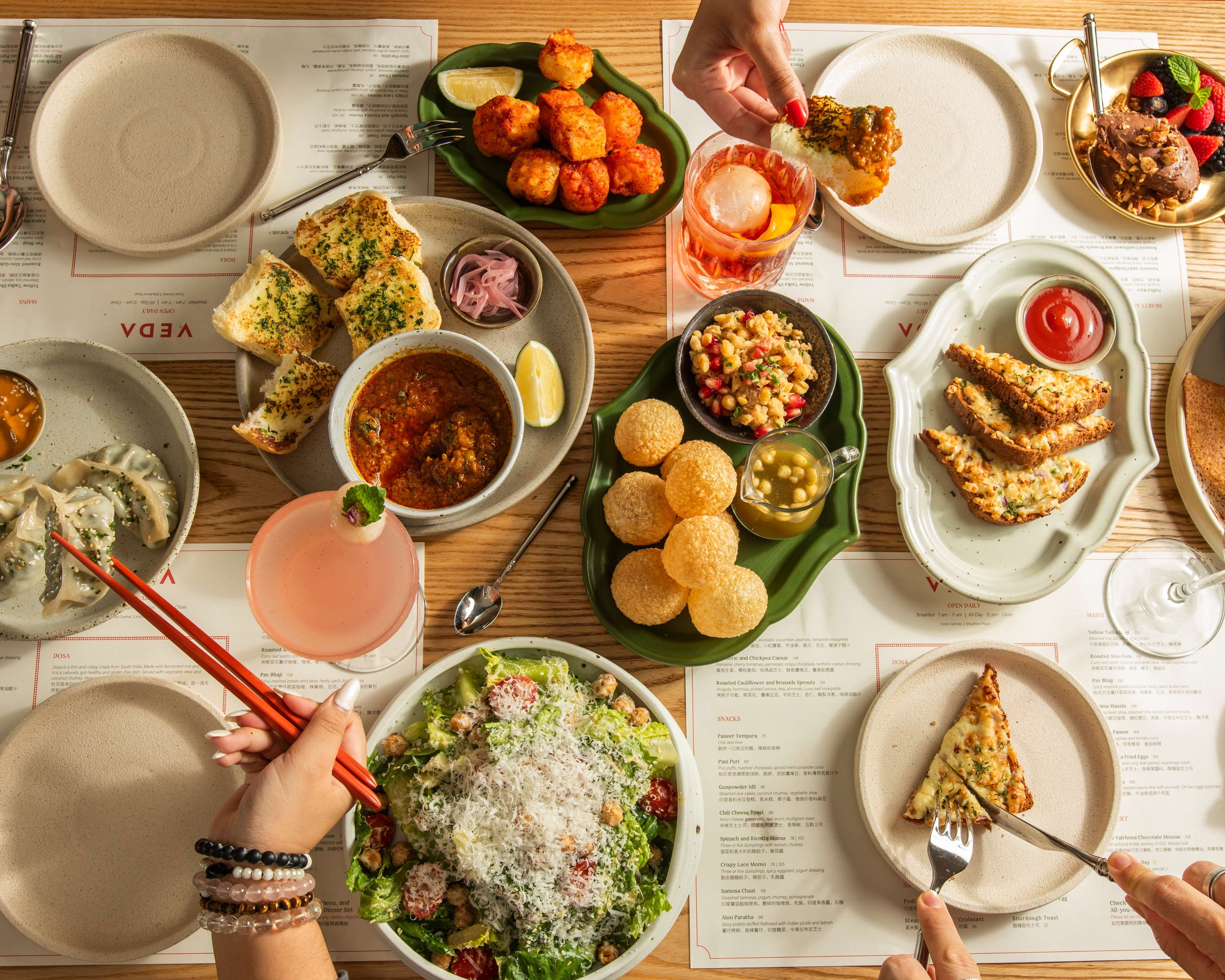 VEDA Café & Bar - Indian Vegetarian Restaurant, Hong Kong 香港中環的素食餐廳 – Veda